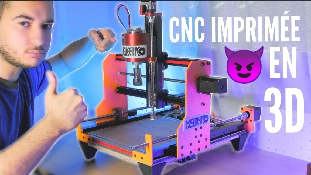 Free 3D file 3D PRINTED CNC・3D printing idea to download・Cults